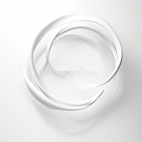 Elegant White Square Vase on Loop Background Design Stock Illustration - Illustration of lines ...