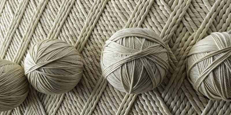 Elegant Woven Yarn String Wallpaper a Seamless Pattern for Modern Cozy ...