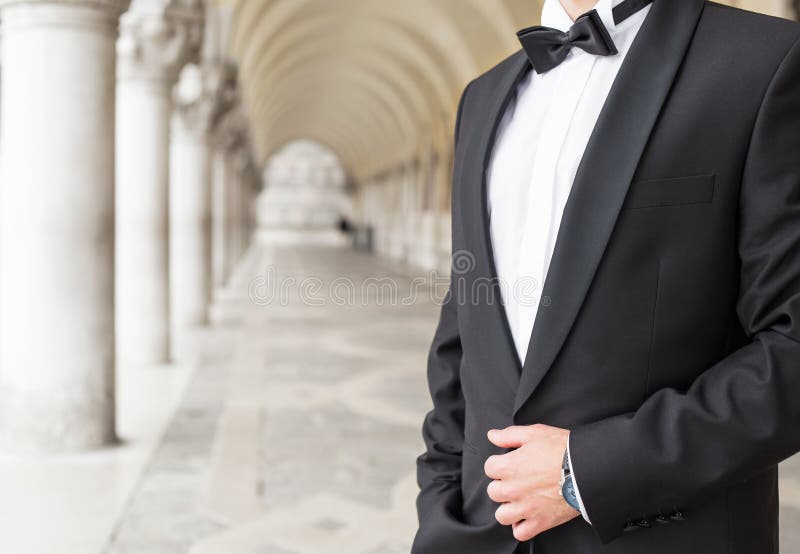 Elegantly Dressed Armed Man. Stock Image - Image of detective ...