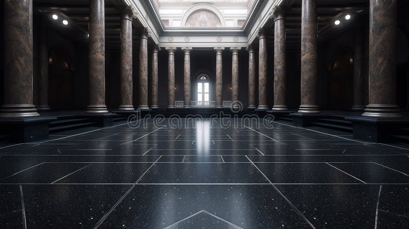 Elegantly Etched in Every Tile Stock Illustration - Illustration of ...