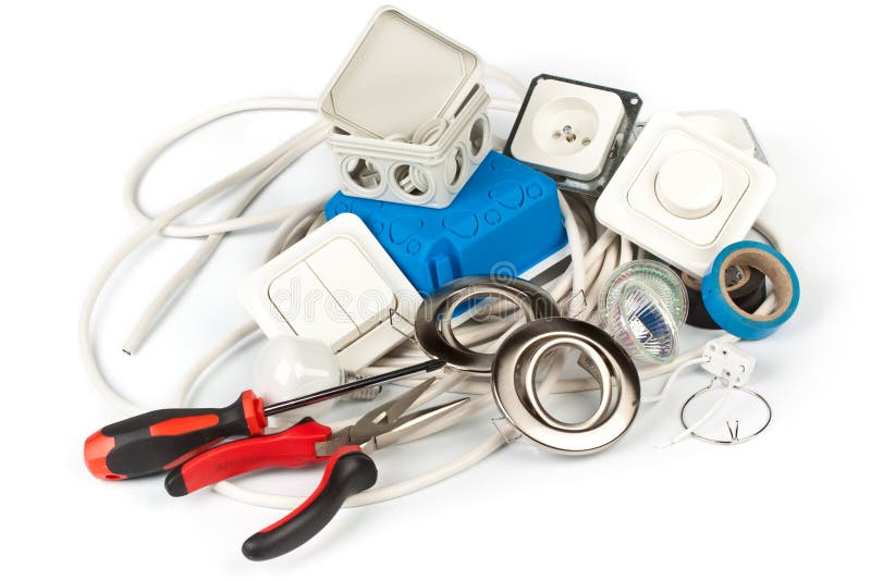 Elektrische apparatuur stock foto. Image of steun, apparatuur - 10848308