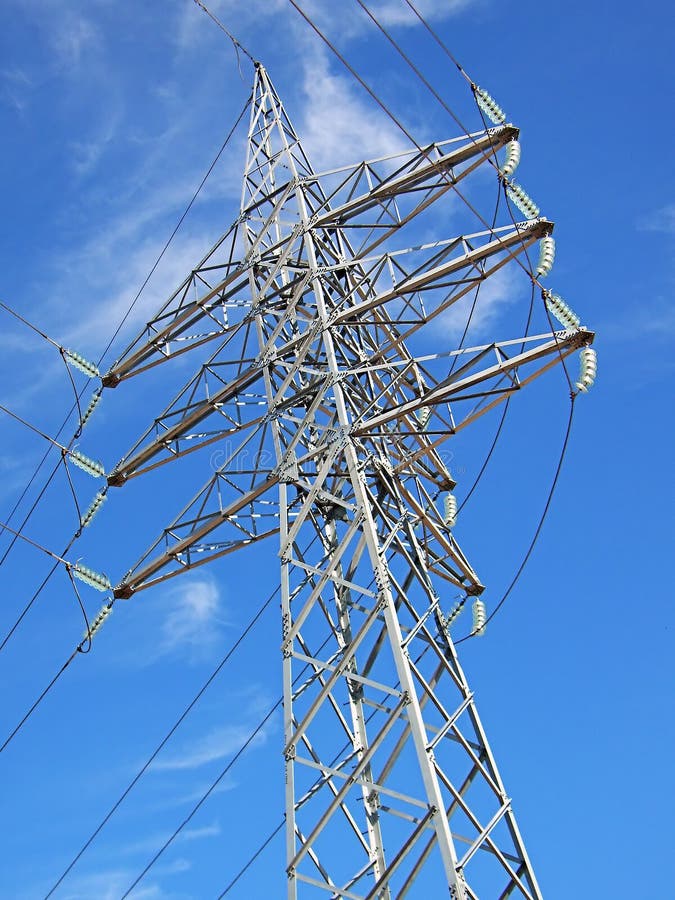 Elektrische Energie stockbild. Bild von seilzug, elektrisierung - 3686021
