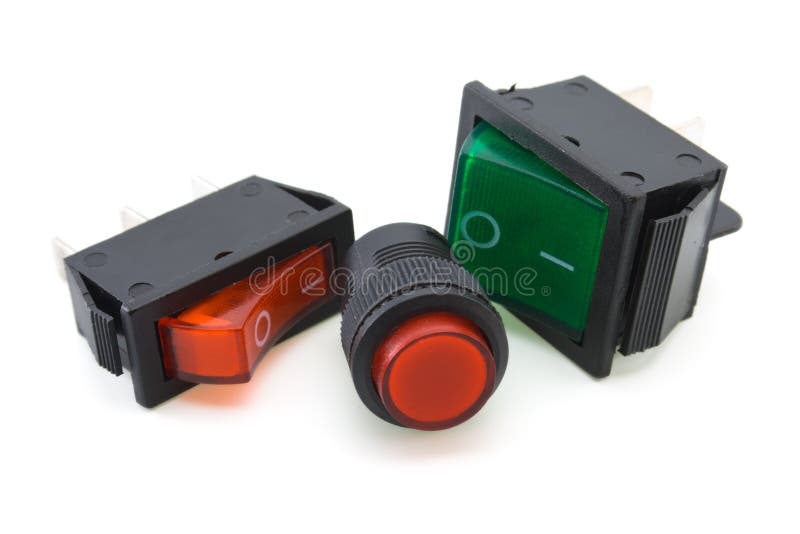 Elektrische Schalter stockfoto. Bild von elektronisch - 11466044