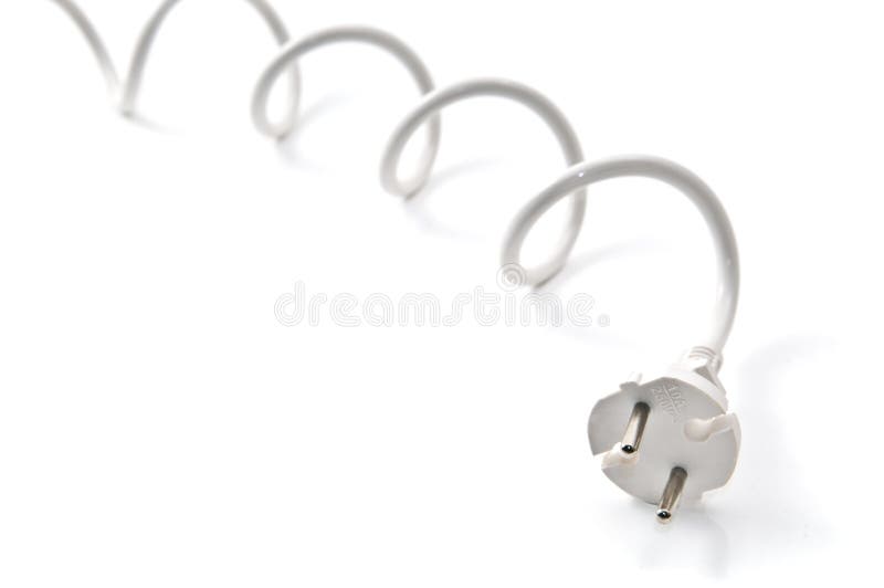 Elektrischer Bolzen stockfoto. Bild von elektrisch, unplug - 7019422