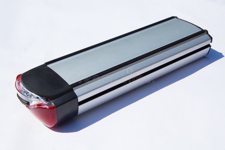 Elektriskt cykelbatteri arkivfoto. Image of elektricitet - 31769604