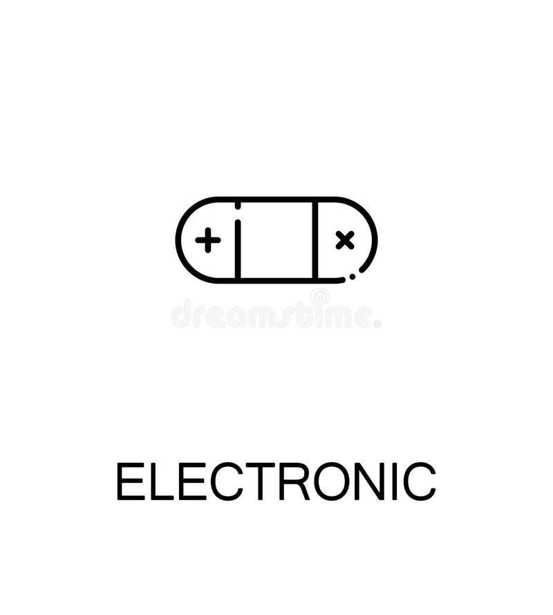 Elektronisk plan symbol vektor illustrationer. Illustration av ...