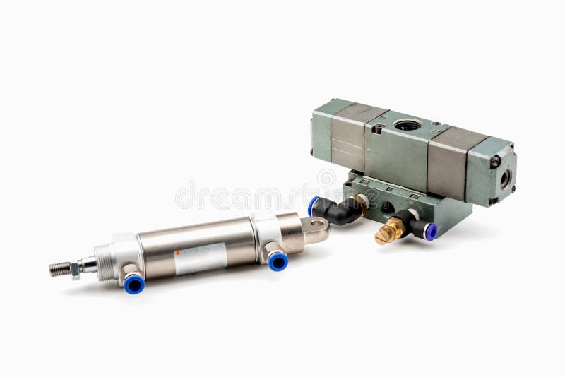 Elektropneumatisches Ventil Stockbild - Bild von ventile, system: 47283281