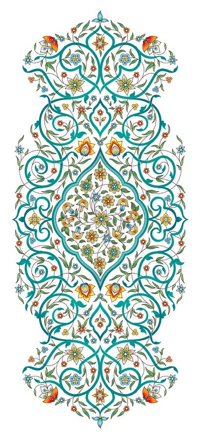 Element, Arabesque for Design Template. Ornament in Eastern Style Stock ...