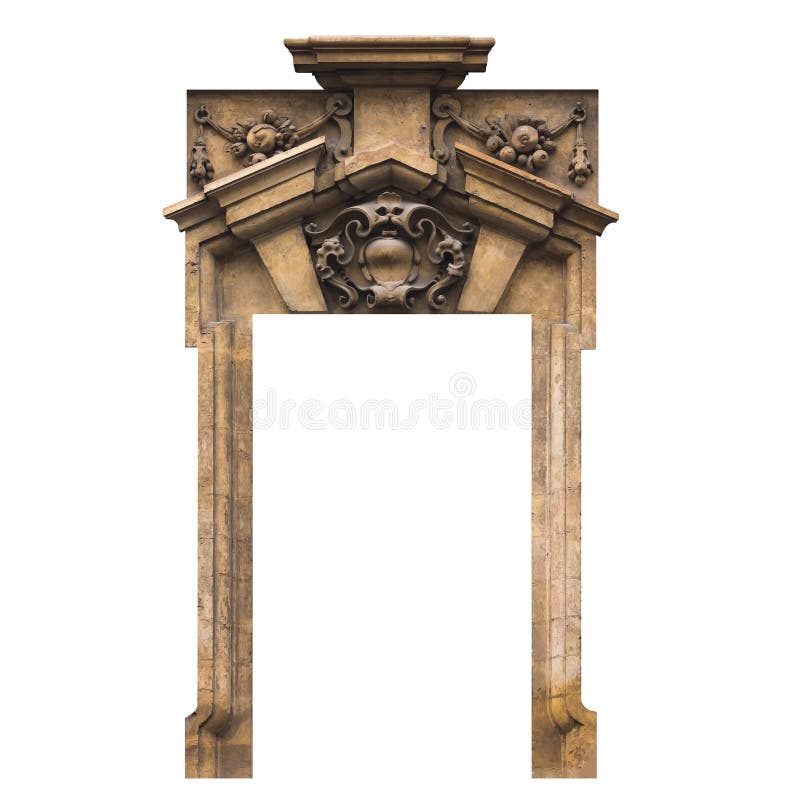 Element of Architectural Decoration of Buildings with a Heraldic ...