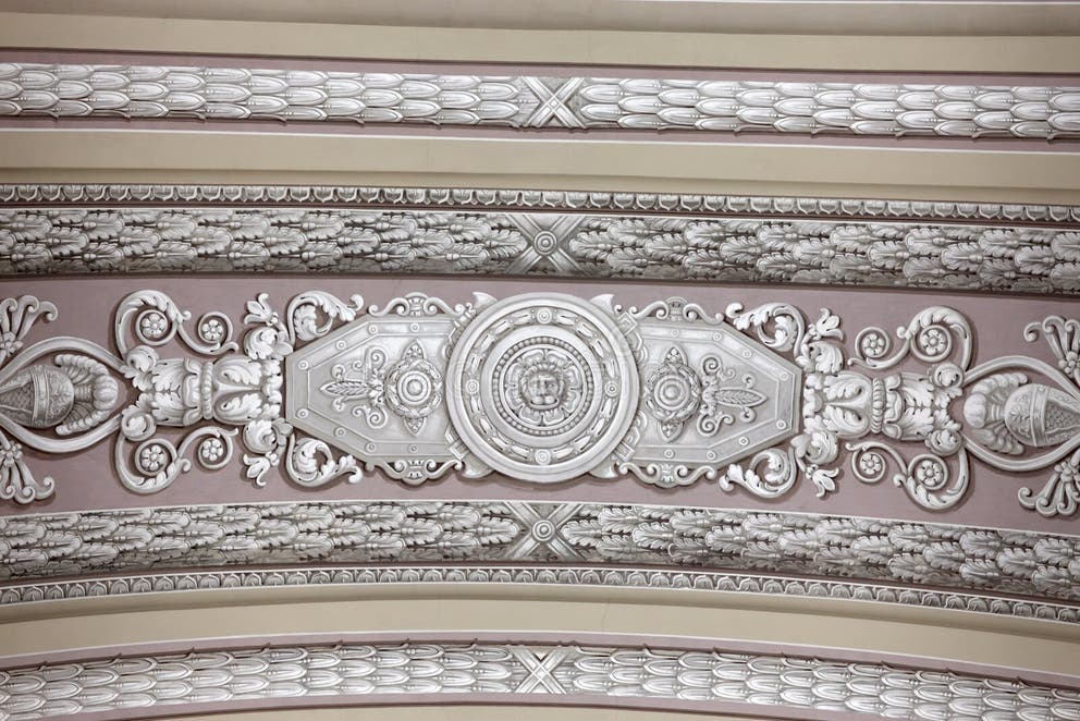 Element of Ceiling War Gallery of 1812 Stock Image - Image of museum ...