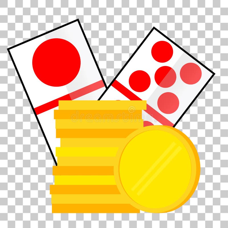 Element Design for Gamble at Transparent Effect Background Stock Vector ...