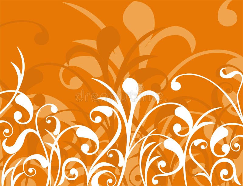 Abstract Floral Background, Elements for Design, Vector Stock Vector ...