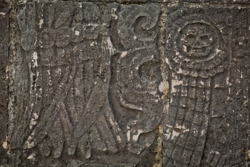 Element, Drawing, Pyramid Wall Structure, Ruins Stock Image - Image of ...