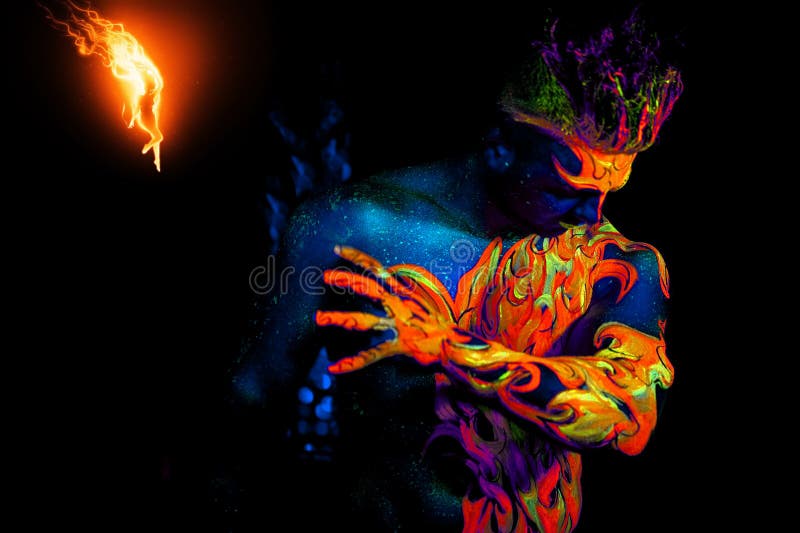 Element Fire stock image. Image of aqua, bizarre, fantasy - 46401265