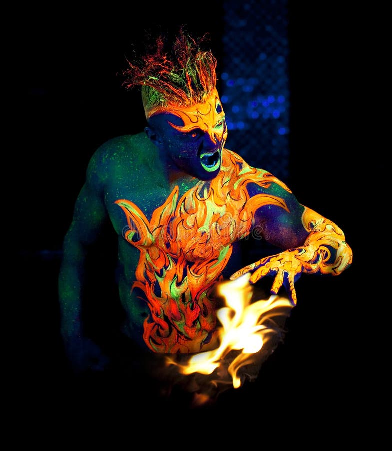 Element Fire stock image. Image of black, darkness, devil - 46401989