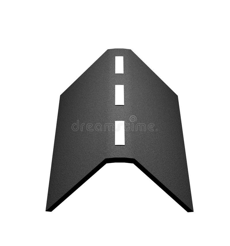 Element of the Road Markings Stock Illustration - Illustration of ...