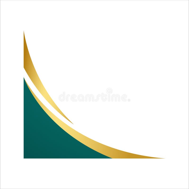 Curve Corner stock vector. Illustration of paper, clean - 268074118