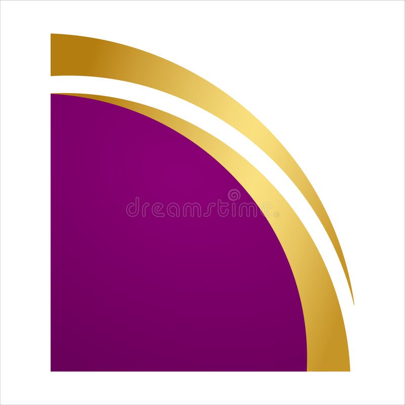 Curve Corner stock vector. Illustration of sticker, note - 268074148