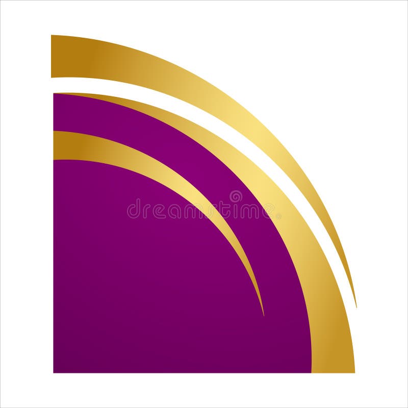 Curve Corner stock vector. Illustration of shadow, template - 268074158