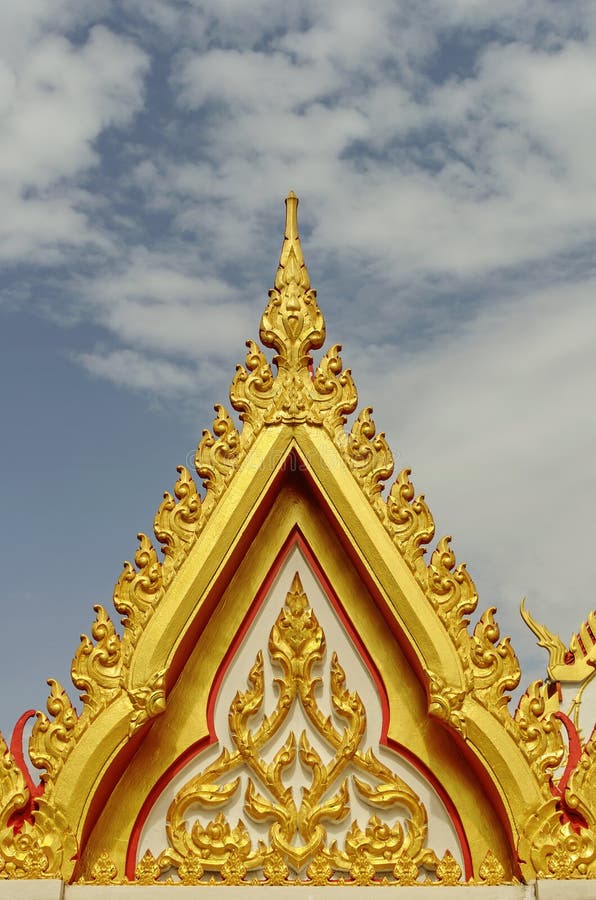 Element of Thai Art Taken from Temple Thailand Stock Image - Image of ...