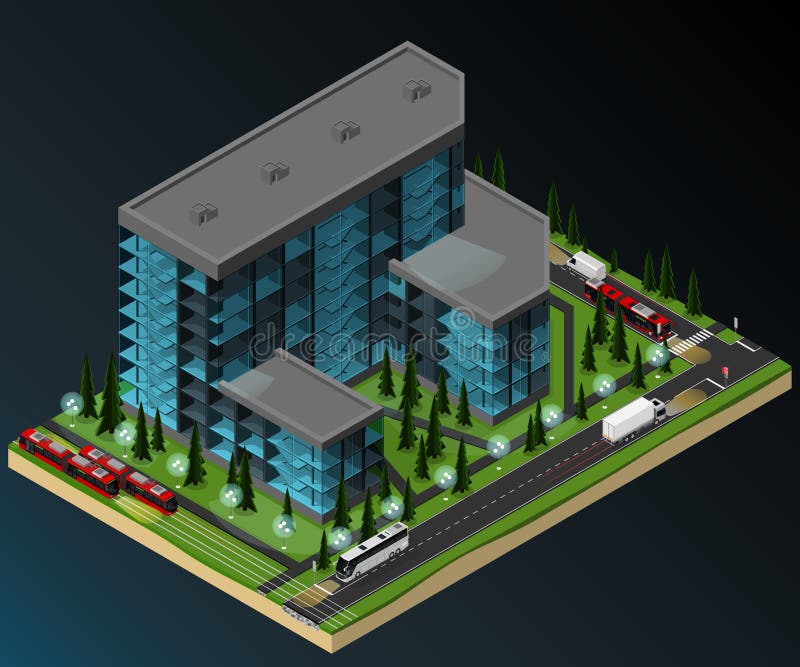 Element of Urban Infrastructure. Stock Vector - Illustration of ...
