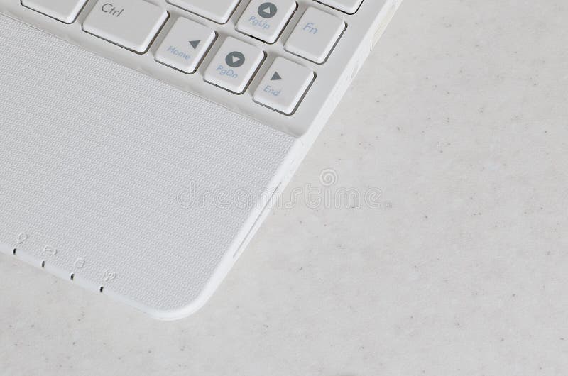 Modern netbook stock photo. Image of creative, digital - 17402008