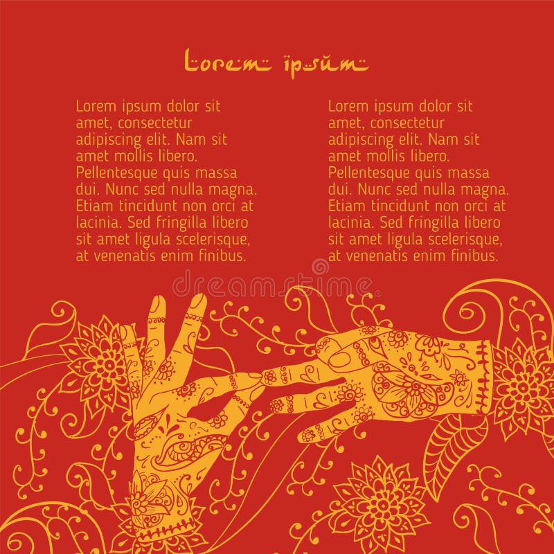 Element Yoga Dharmachakra Mudra Hands Stock Vector - Illustration of ...