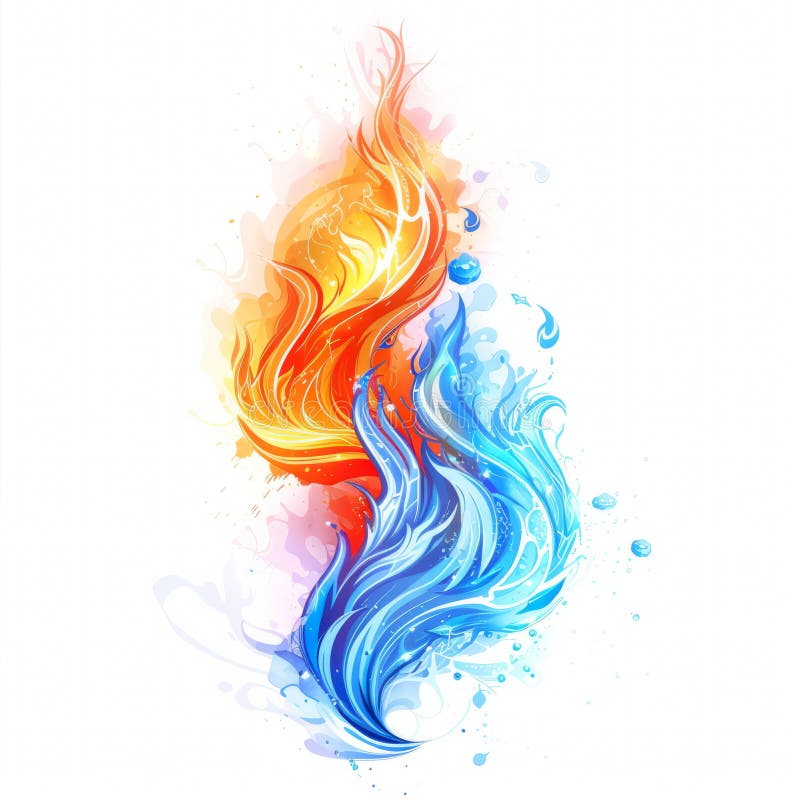 Elemental Magic:power of Fire, Water, Air with Elemental-themed Light ...