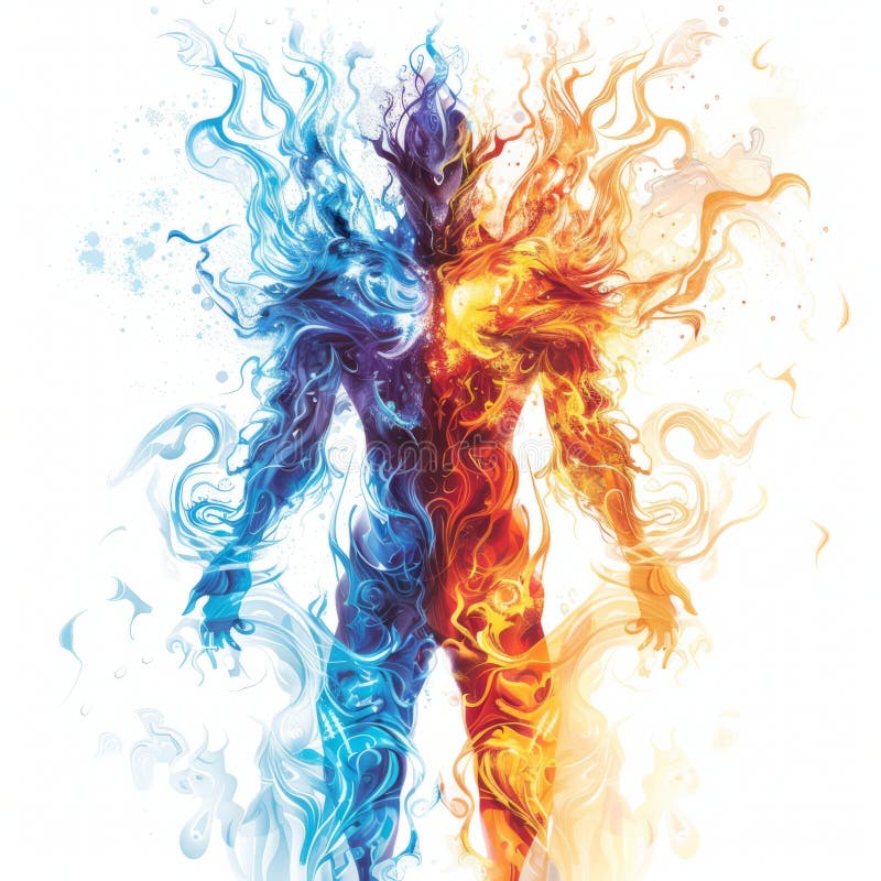 Elemental Magic:power of Fire, Water, Air with Elemental-themed Light ...