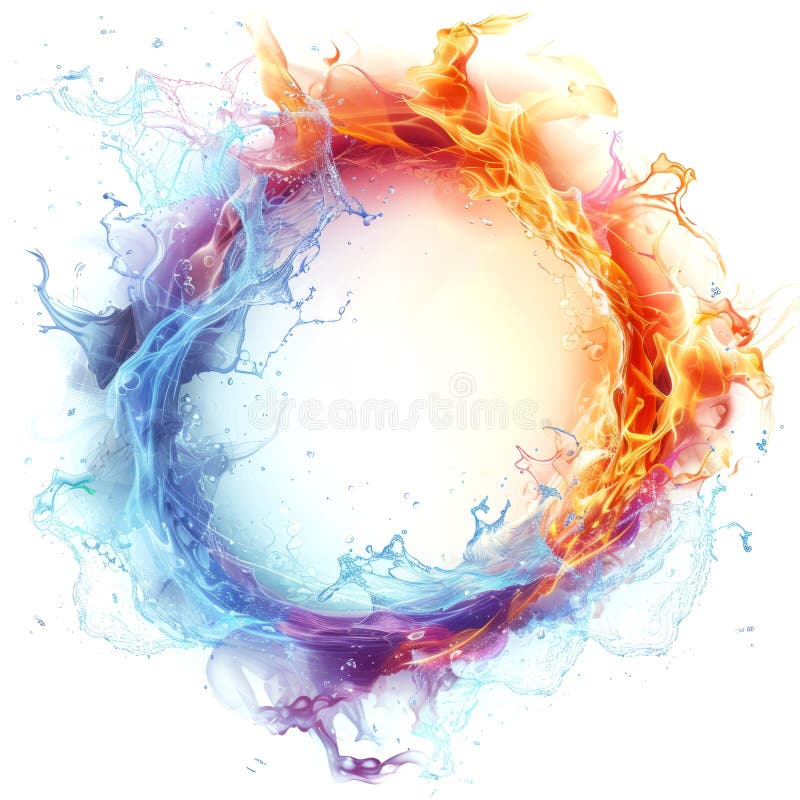 Elemental Magic:power of Fire, Water, Air with Elemental-themed Light ...