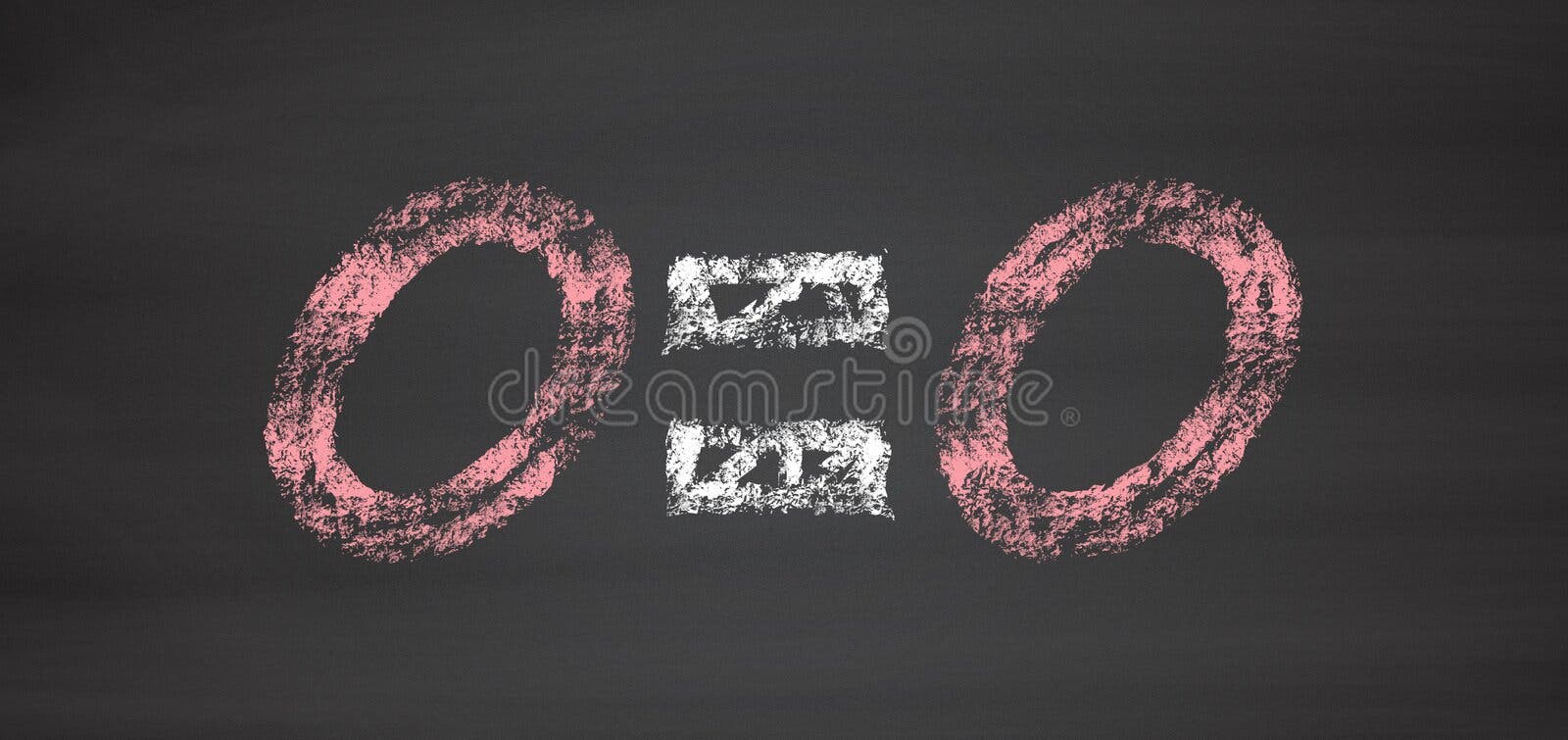 Elemental Oxygen. O2 Molecule. Skeletal Formula Stock Vector ...