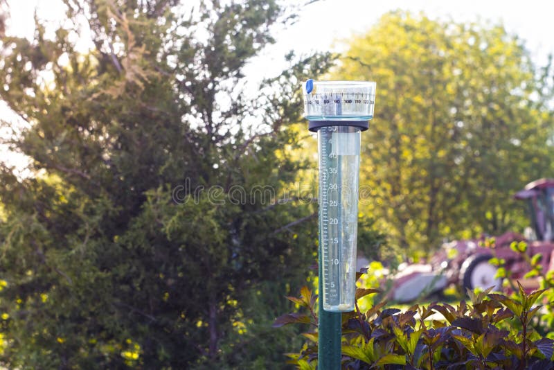 Elementary Device for Measuring the Amount of Precipitation for Farmers ...