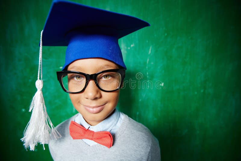 Elementary graduate stock photo. Image of eyewear, glance - 59334226
