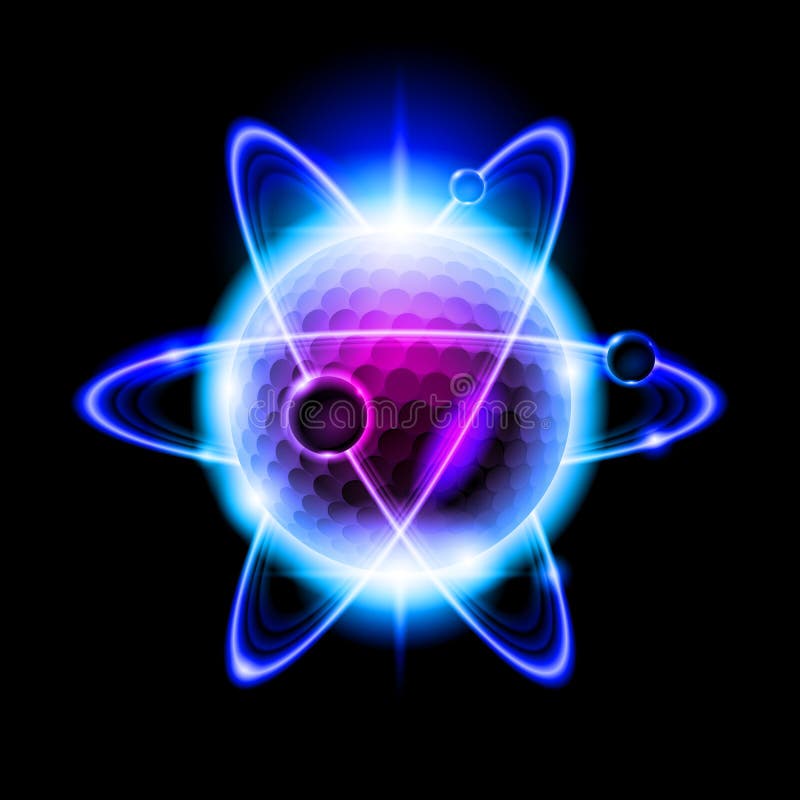 Elementary Particle stock vector. Illustration of effect - 212342732