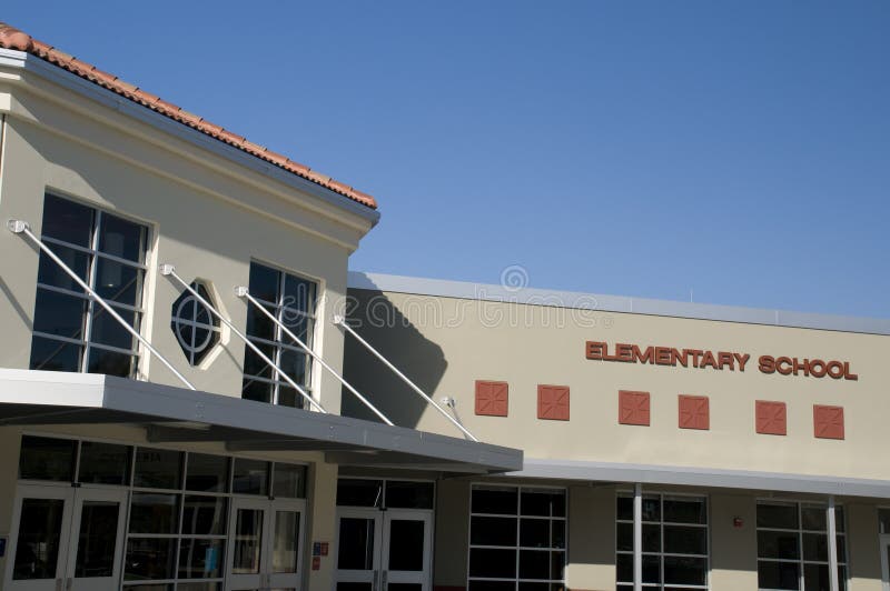 Elementary School stock photo. Image of windows, school - 4319898