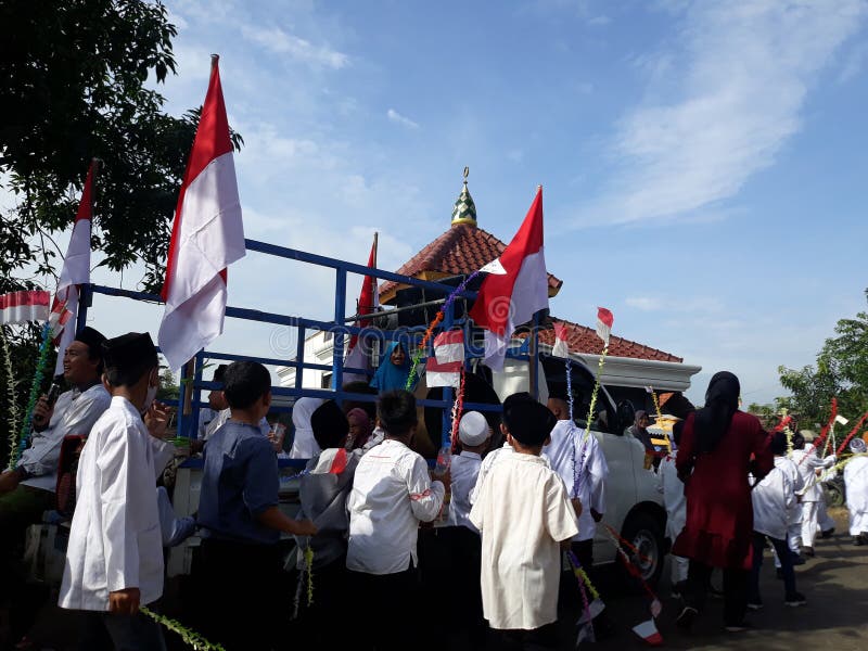 Elementary School Children S Parade in Commemoration of the Prophet ...