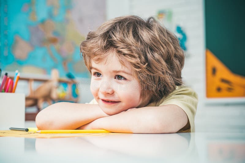 Elementary School and Education. Kids from Primary School. Portrait of ...