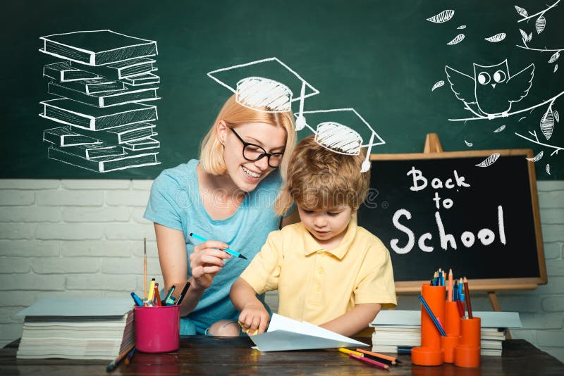 Elementary School - Education and Learning Child Concept. Education and ...