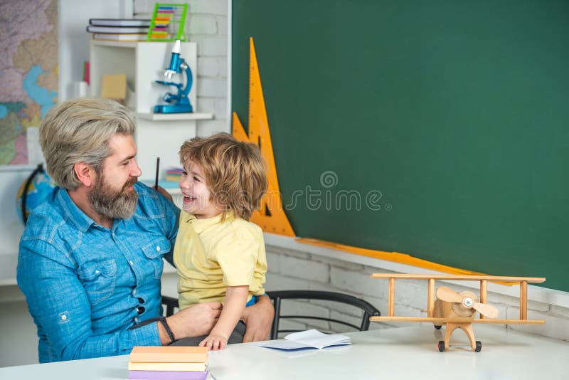 Elementary School at Home. Learning Concept. Child Tutoring. Elementary ...