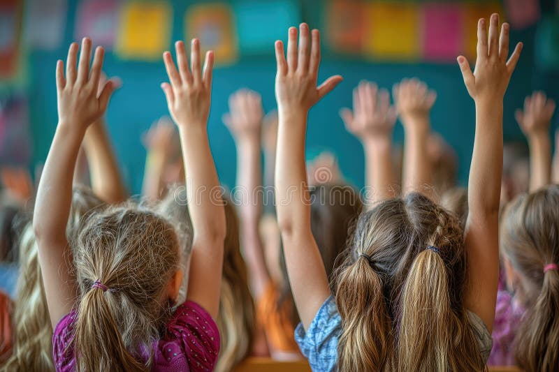 Elementary School Pupil Asking Question Stock Illustrations – 84 Elementary School Pupil Asking ...