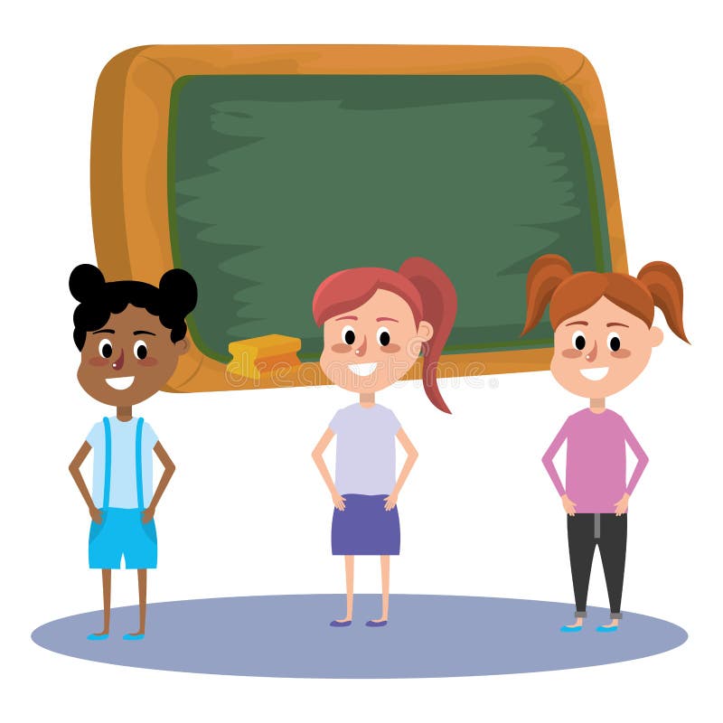 Elementary school cartoon stock vector. Illustration of design - 143872551