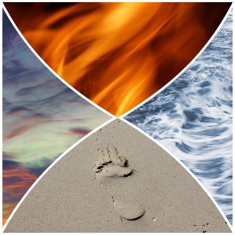 4 elementi fotografia stock. Immagine di purezza, ambientale - 37135024