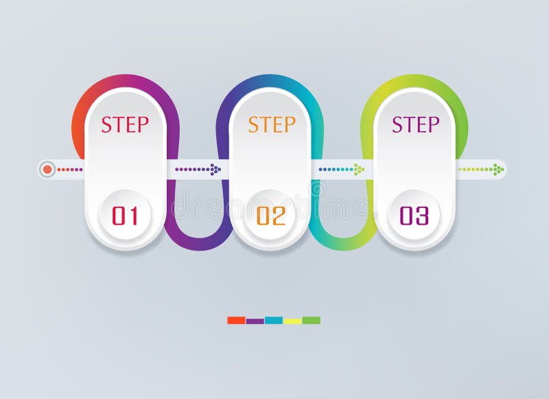 Elemento Abstracto Del Vector Para El Negocio Estrategia En Etapas ...