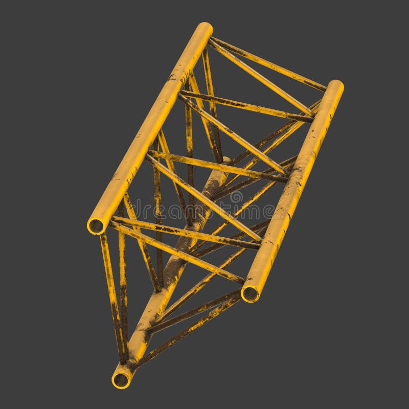 Elemento Da Viga Do Fardo Do Metal Ilustração Stock - Ilustração de ...