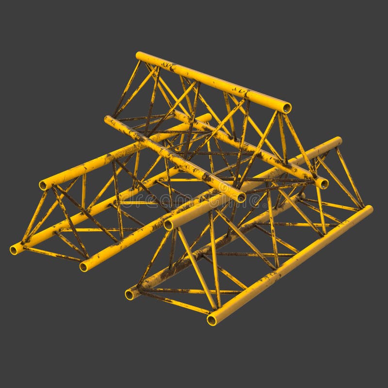 Elemento Da Viga Do Fardo Do Metal Ilustração Stock - Ilustração de ...