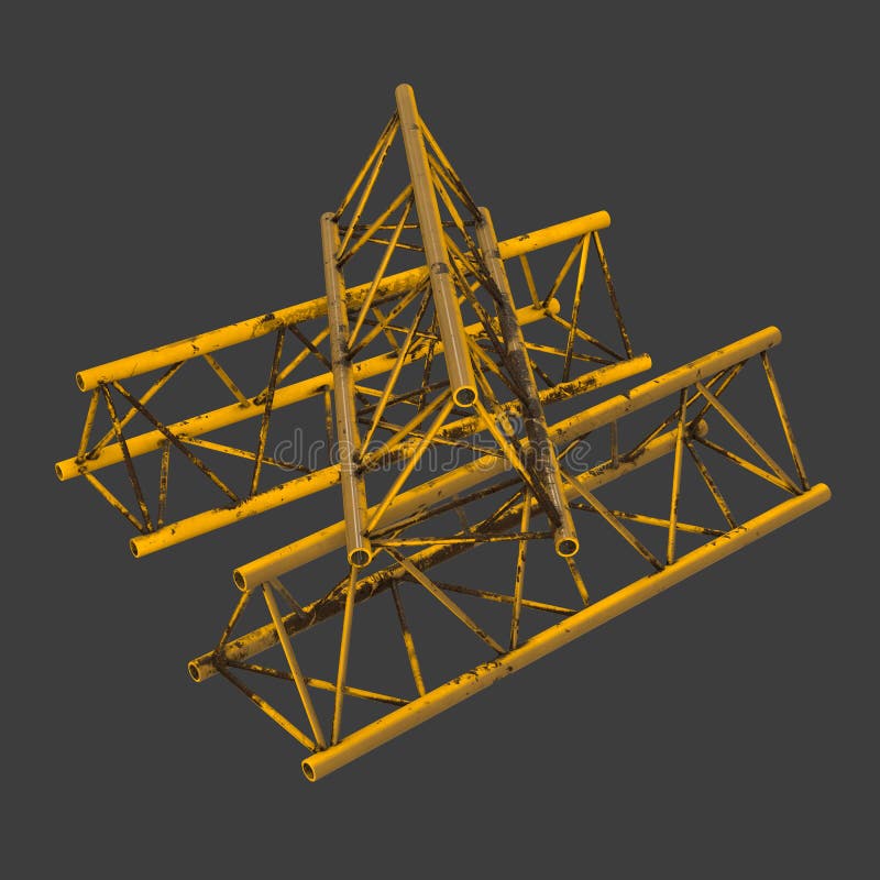 Elemento Da Viga Do Fardo Do Metal Ilustração Stock - Ilustração de ...