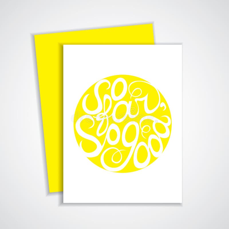 Elemento De Las Letras En Color Amarillo Ilustración del Vector ...