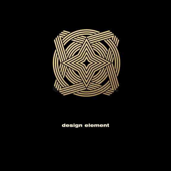 Elemento linear do projeto ilustração do vetor. Ilustração de ...