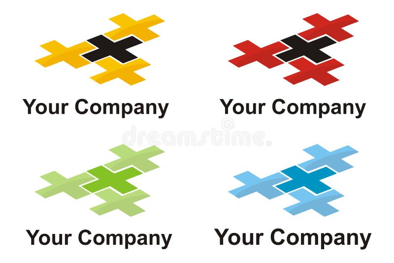 Elemento Transversal Do Logotipo Ilustração do Vetor - Ilustração de ...