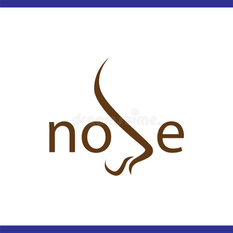 Elemento Vector De Logotipo De Nariz. Logotipo De Nariz Ilustración del ...